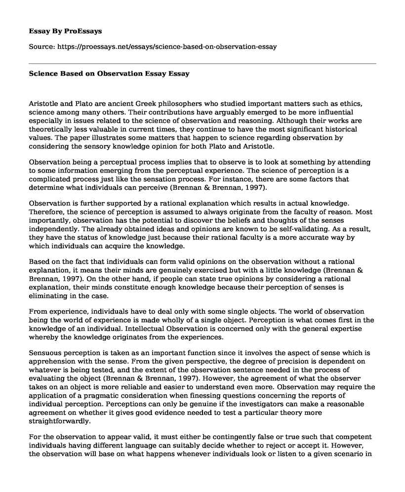Science Based On Observation Essay Free Essay Term Paper Example Science Based On Observation Essay Free Essay Term Paper Example