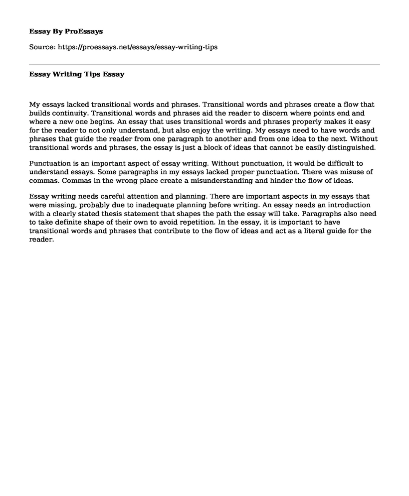 Essay Writing Tips Free Essay Term Paper Example ProEssays Essay Writing Tips Free Essay Term Paper Example ProEssays